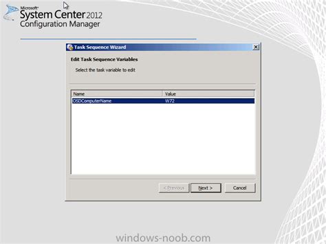 How Can I Easily Prompt For A Computer Name In Configuration Manager 2012 Configuration