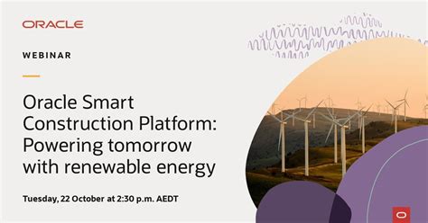 Discover How Oracles Smart Construction Platform Is Transforming The Landscape Of Renewable