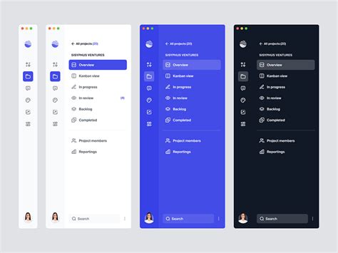 Dual Tier Sidebar Navigation — Untitled Ui By Jordan Hughes® On Dribbble