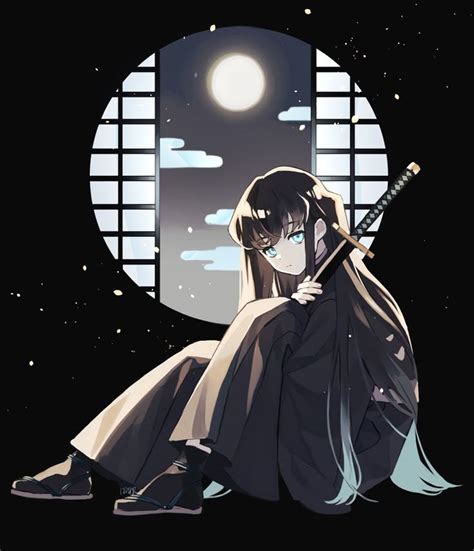 💙🌫muichiro Tokito🌫💙 Chibi Eyes Best Anime Shows Slayer Anime