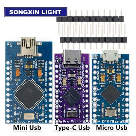 Pro Micro Atmega32u4 5v16mhz Replace Atmega328 For Arduino Pro Mini