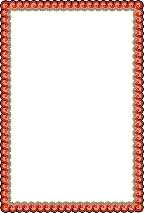 Simple And Practical Border Vector Series P Vector Download