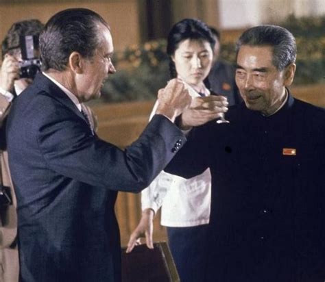 老照片：1972年，尼克松访华罕见影像（组图） 每日头条