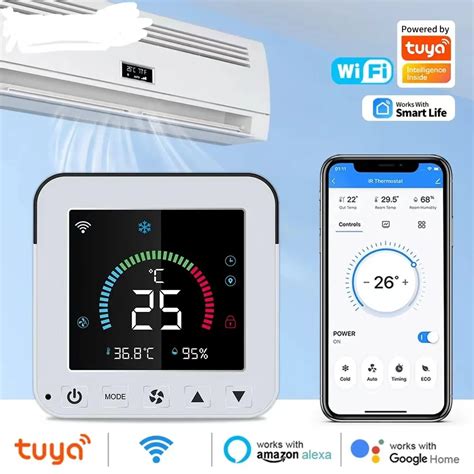 Термостат для кондиционера Tuya с Wi-Fi, инфракрасный контроллер ...