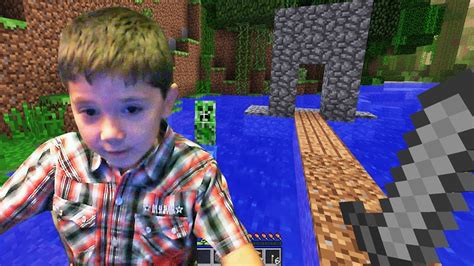Year Old Jacob Playing Minecraft YouTube