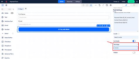 Mollie Payment Field Bit Form