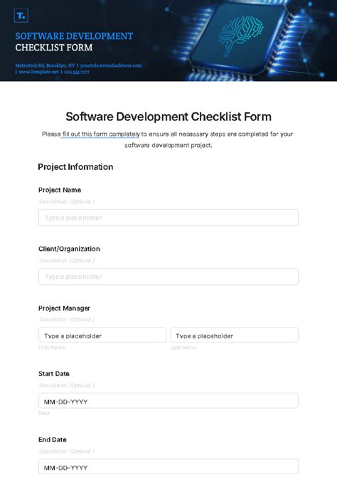 Free Job Completion Checklist Form Template To Edit Online