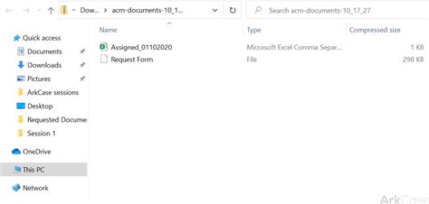 File Will Then Open Onto Your PC ArkCase