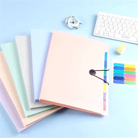 Metech School Supplies 8 12 13 Pockets Colorful A4 Expanding File Folder Envelope Document