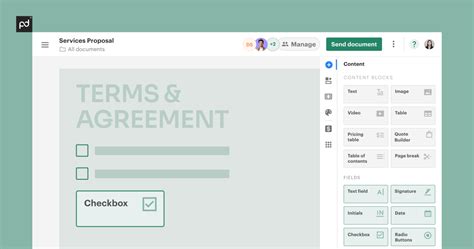 Add Checkboxes To Documents For E Signature