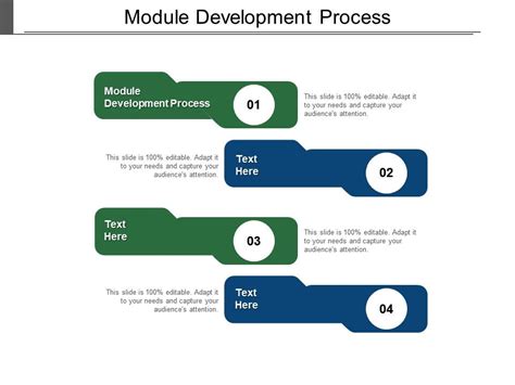 module development process ppt powerpoint presentation ideas grid cpb