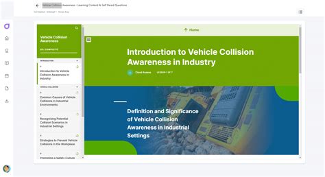 Vehicle Collision Awareness Course Enrol For Free