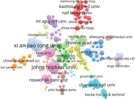 Visualization Of Affiliation And Author Analysis A Visual Cluster