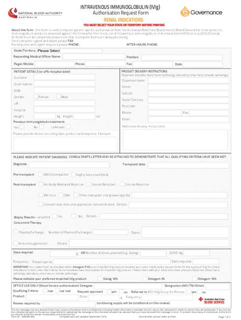 Fillable Online Authorisation Request Form RENAL INDICATIONS Fax Email Print PdfFiller