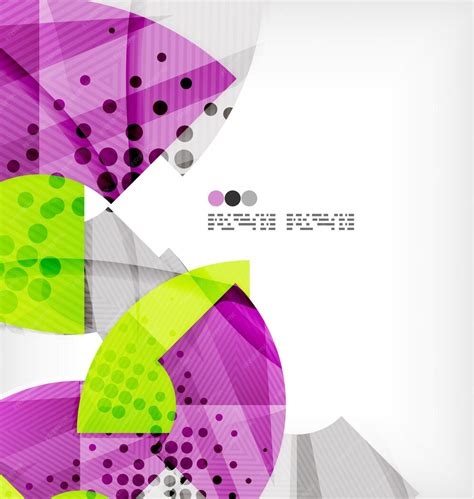 Premium Vector Semicircle Geometric Vector Abstract Background