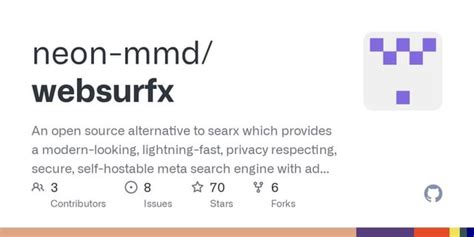 Websurfx An Open Source Alternative To Searx That Provides Clean Ad