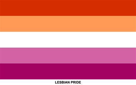 Flag Of Lesbian Pride Lesbian Pride Flag 45960635 Vector Art At Vecteezy