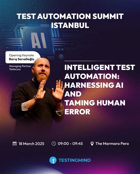 Testautomationsummit Aiintesting Qualityassurance Automation… Dr Barış Sarıalioğlu