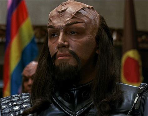 The Less Extreme Klingon Makeup Would Be Appropriate Especially For A Recurring Opposite Number