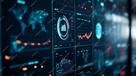 Aipowered Data Analytics Automated Reports Kpi Insights Premium Ai Generated Image