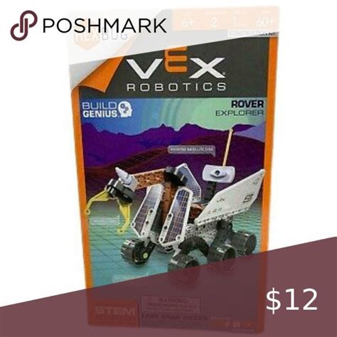 HEXBUG Rover Explorer Vex Robotics Pcs STEM Building Toy Vex
