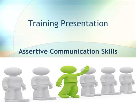 assertive communication skills powerpoint teaching resources