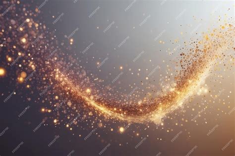 Premium Photo Magic Background Particle Effect Simple Background Motion Graphic