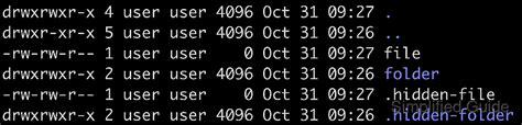 How To Hide Or Unhide Files And Folders In Linux