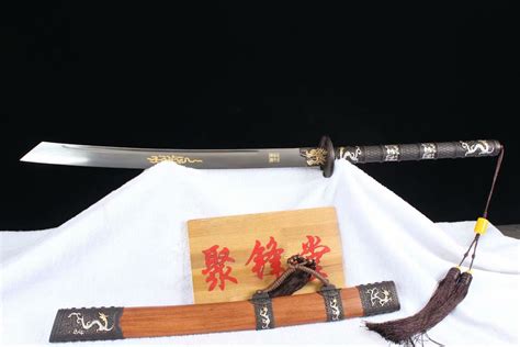 康熙战刀 聚锋堂美术刀剑 名刀复刻，日本武士刀，太刀，唐刀，汉剑，雁翎刀，龙泉刀剑