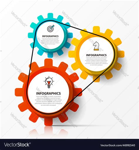 Infographic Design Template Creative Concept Vector Image