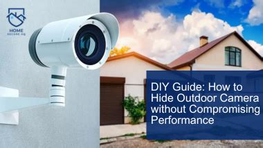 DIY Guide How To Hide Outdoor Camera Without Compromising Performance Home Security HQ