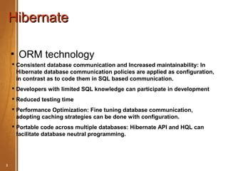 Hibernate ODP Databases Computer Software And Applications