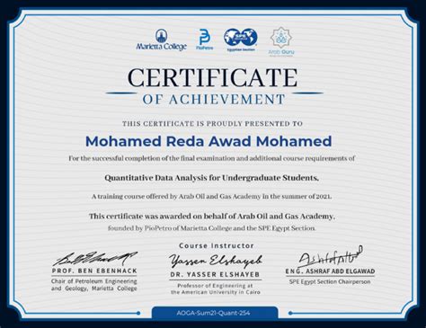 Data Analysis Certificate Pdf