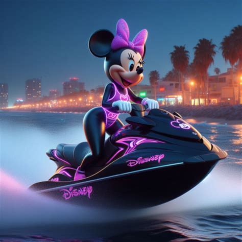 Minnie Mouse Sexy In Jet Ski 5 By Theladyevil1998 On Deviantart