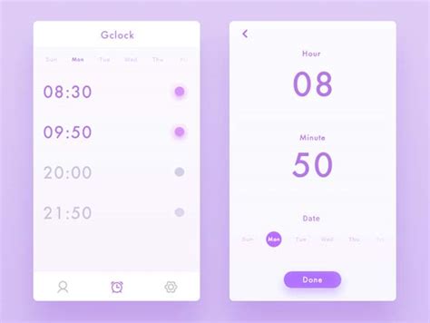 30 great examples of clock app ui design smashfreakz