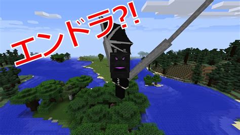 【マイクラmod】エンドラになれるマイクラ？！？！ Youtube
