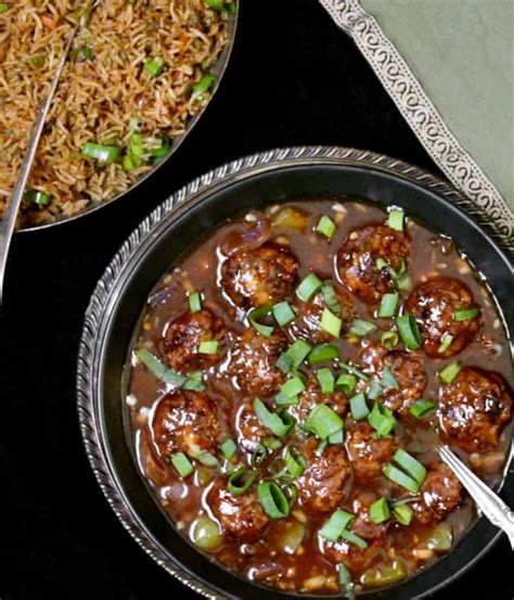 Veg Manchurian Holy Cow Vegan