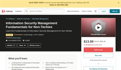 9 Best Information Security Courses And Classes