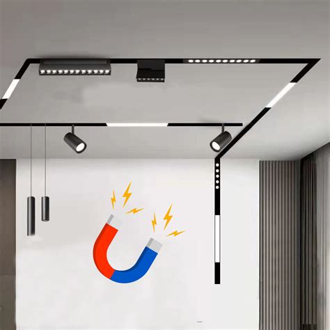 Tuya Zigbee WiFi Dali Dimming Color Changing Linear Magnetic Lighting