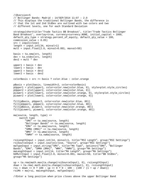 Trading Strategy Pdf Data Analysis Investing