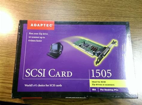 Adaptec 1505a Scsi2 Isa Adapter Kit With No Floppy
