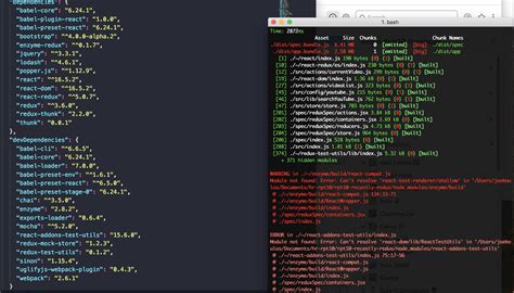 Javascript Why Are We Getting These Errors When Installing Redux