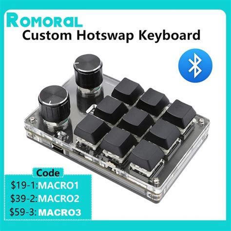Hotswap Keyboard Mini Macropad Programmable Mechanical Keyboard DIY