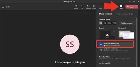 Using The Whiteboard In Microsoft Teams Myexcelonline