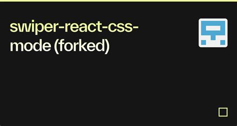 Swiper React Css Mode Forked Codesandbox
