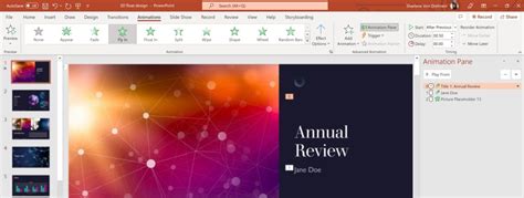 How To Use The Animations Pane In Microsoft Powerpoint