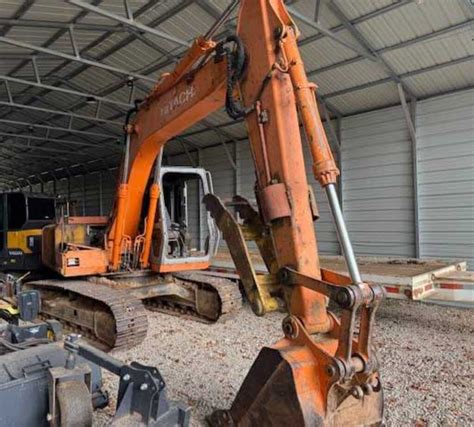 Auction 1999 Hitachi Ex100 Excavator Est 7306 Hours Miles