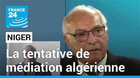 Niger Le Ministre Des Affaires Trang Res Alg Rien Ahmed Attaf