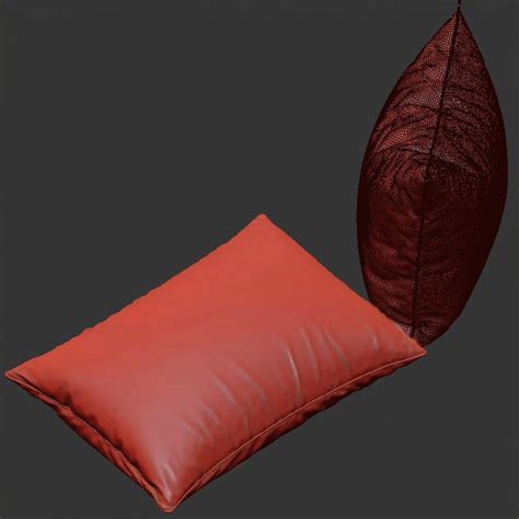 Pillow Code02 — Бесплатная 3d модель 3dmetria