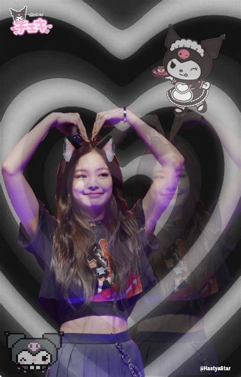 Обои с Дженни Цветчёрный Обои Цветы